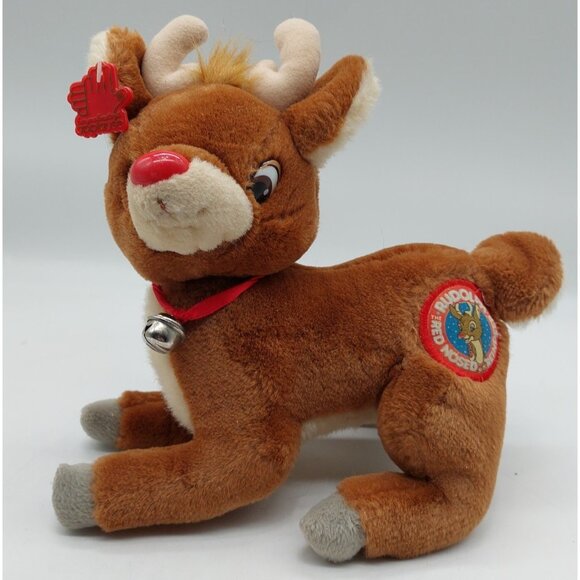 Applause | Toys | Applause Rudolph The Red Nosed Reindeer Sitting Plush ...